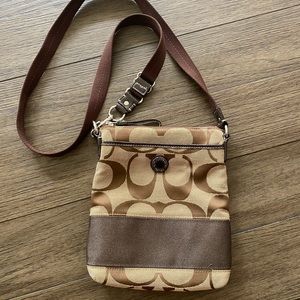 Coach | Bags | Coach Signature Crossbody Mini Bag | Poshmark